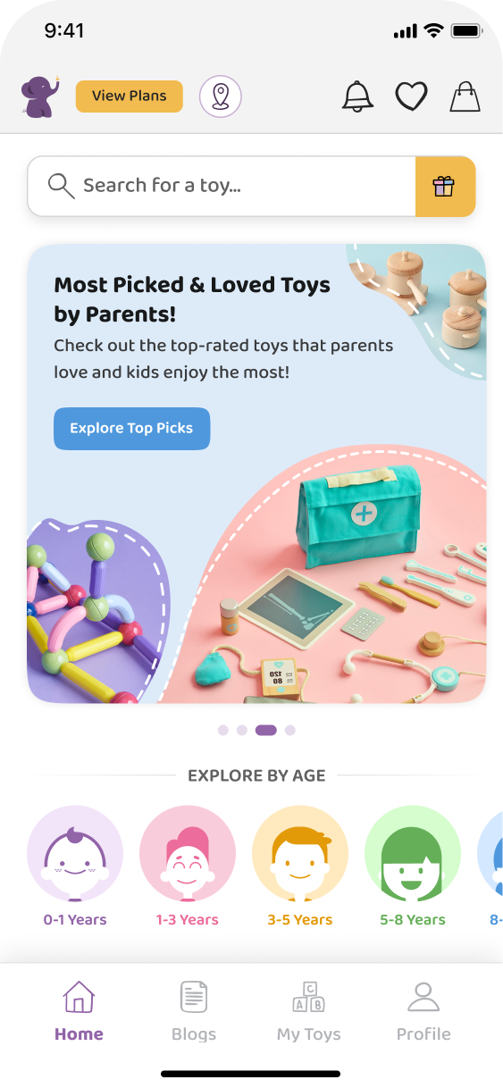 The EleFant Toy Subscription | Toy Library Near Me